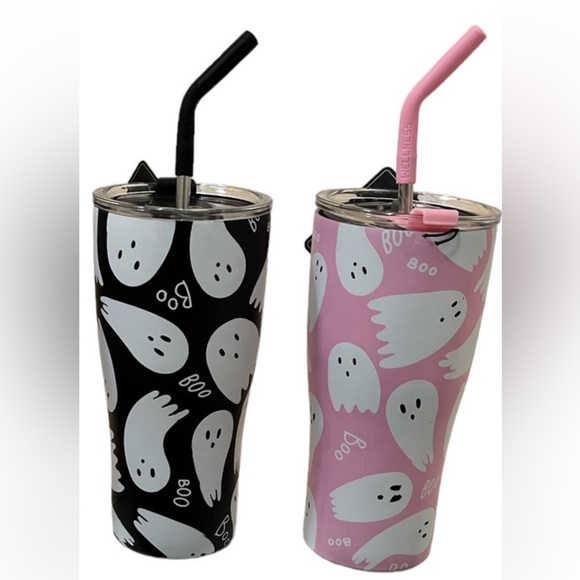 Marshalls | Holiday | Ghost Tumblers Pink And Black Tiktok Ghost ...